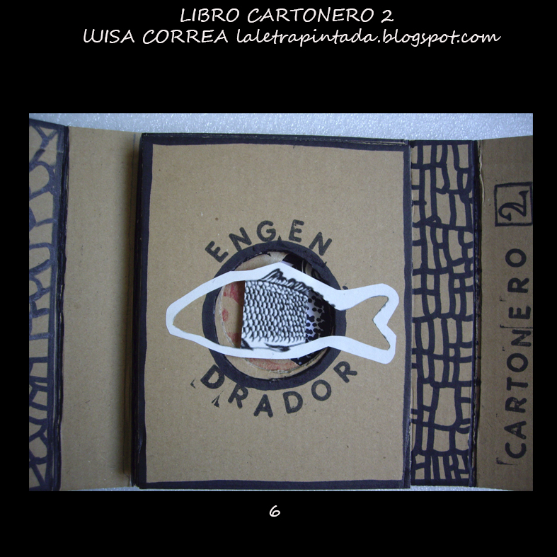 la letra pintada: LIBRO CARTONERO 2