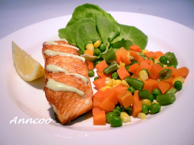 Light Meal - Fish with Wasabi Mayonnaise - Anncoo Journal