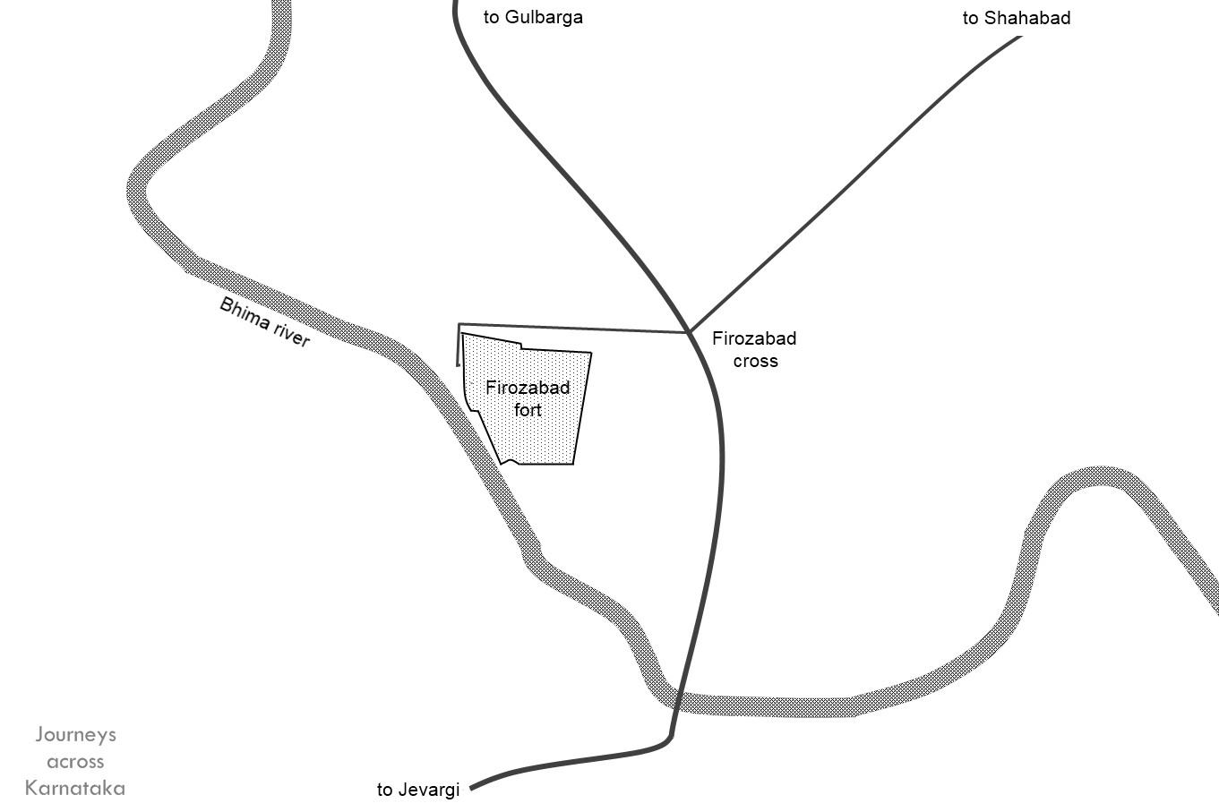 Journeys across Karnataka: Ruins of fort Firozabad