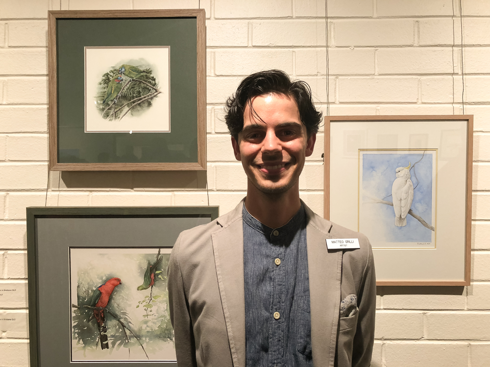 Matteo Grilli Wildlife Art: Exhibition Update