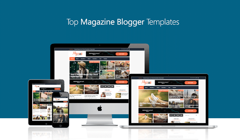 Top Magazine Blogger Templates 2018 | Free Download