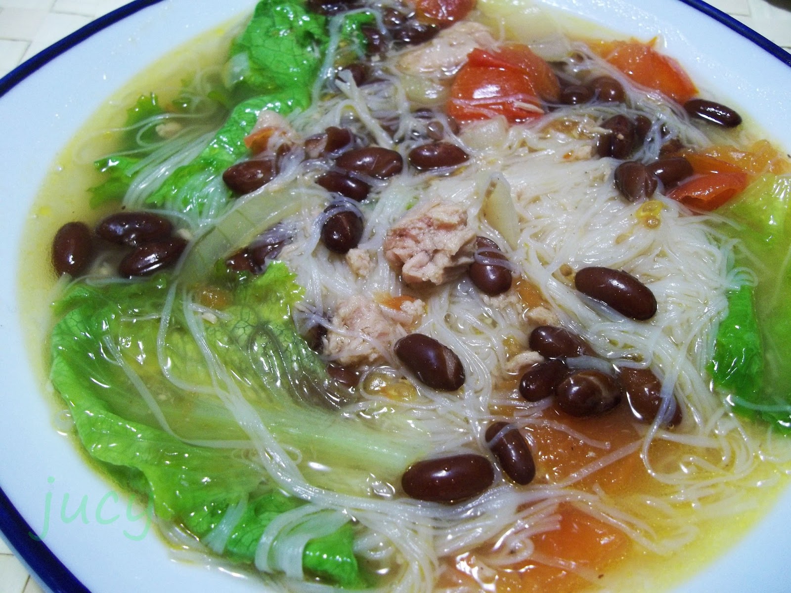 INTO OUR TUMMIES: misua soup