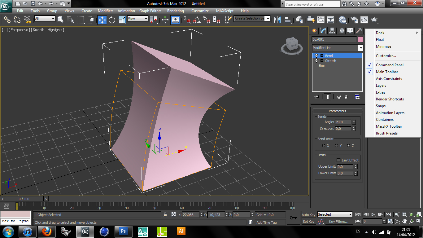 Paulo3dsmax: 1era clase diplomado visualizacion 3ds max