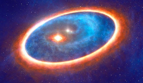 Suburban spaceman: ESO ALMA: Planet-forming Lifeline Discovered in a ...