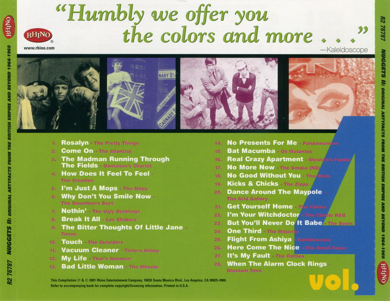 ENTRE MUSICA: NUGGETS II - Original Artyfacts From the British Empire ...