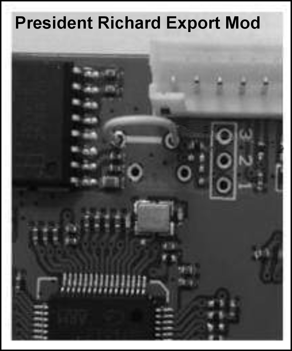 Delboy's Radio Blog: President Richard EXPORT MOD