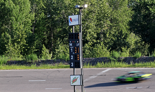 On the bleachers: Mission Valley Speedway Photos