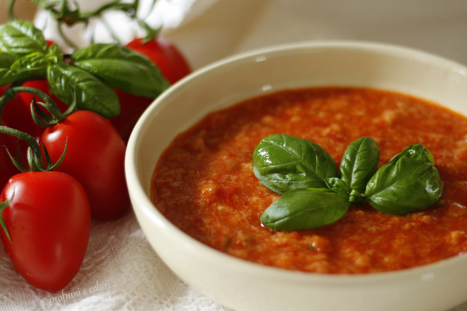 La mia pappa col pomodoro un po' irriverente