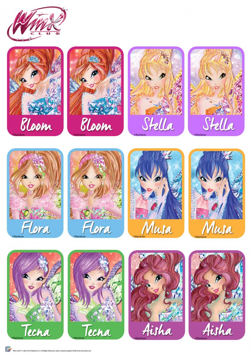 Summer Memory Game in Winx style! - Winx Club All
