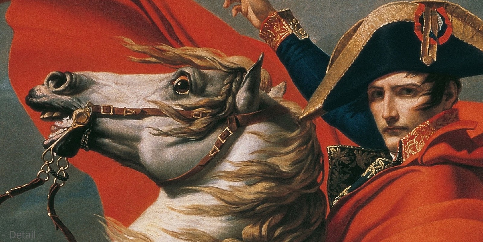Enjoy some Damn Fine Art : Jacques Louis David. Napoleon at the Saint ...