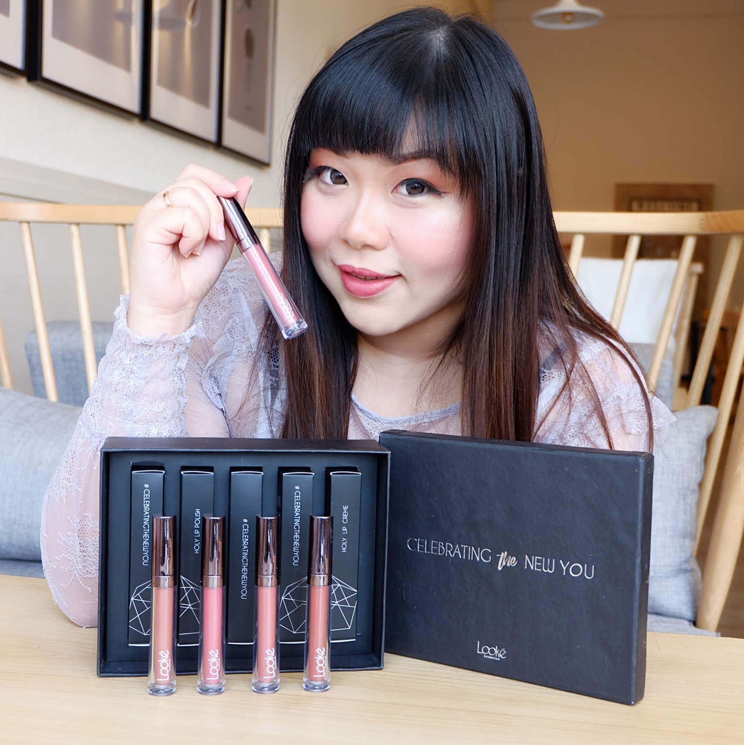 Lip-Talk 36 : Review Looke Cosmetics Holy Lip Series - Pink and Undecided
