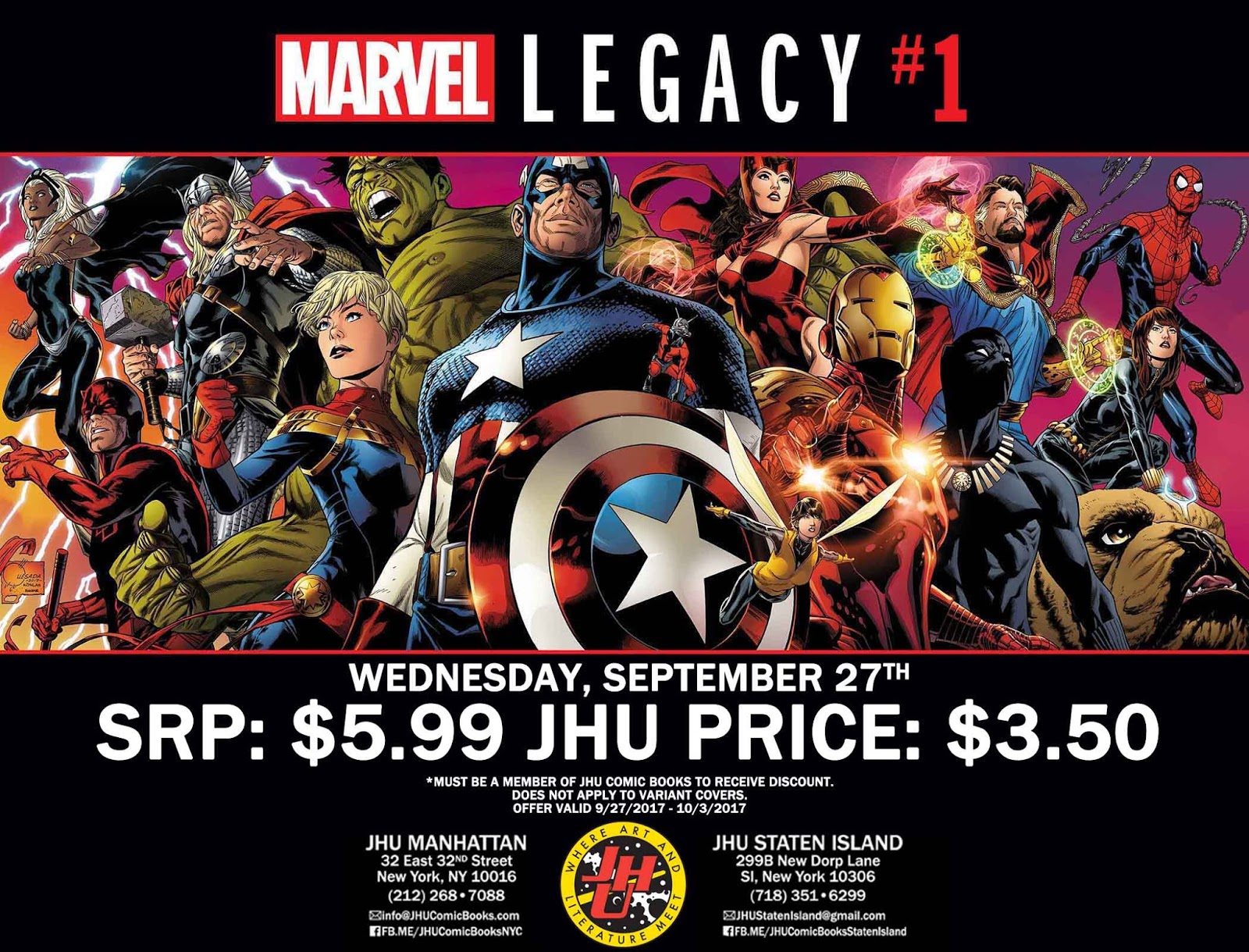 JHU Comic Books: The Weekly Checklist: New Comics and More for ...