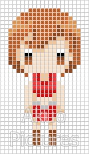 Akuo's pictures: Pixel Art Vocaloid (1)
