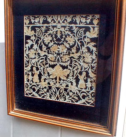 Swedish Gals Attic: The Art Form of Paper Cutting!