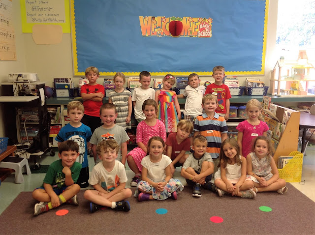 Mrs. Craven's Kindergarten: First Day of Kindergarten 2016 - 2017