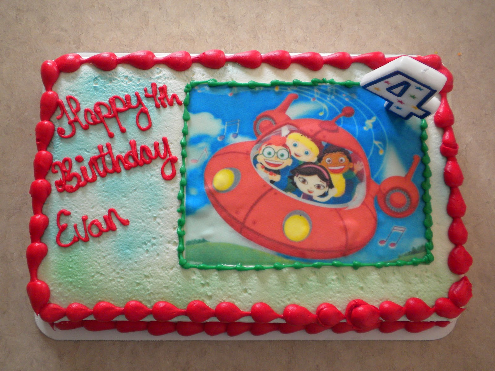 paper & ICE: Little Einstein Birthday Party Page (CQC150)