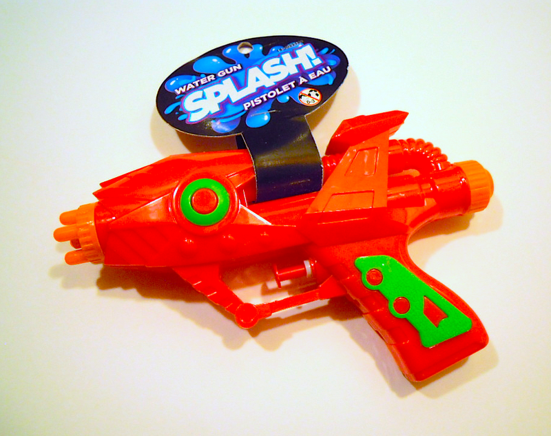 An Elephant a Day: Elephant No. 296: Water Pistols at Dawn