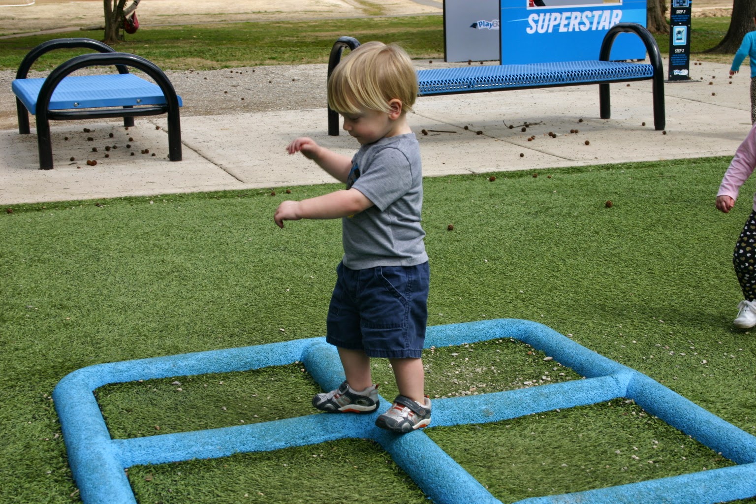 Triplets + Toddler: Mothers Unite at Obstacle Course