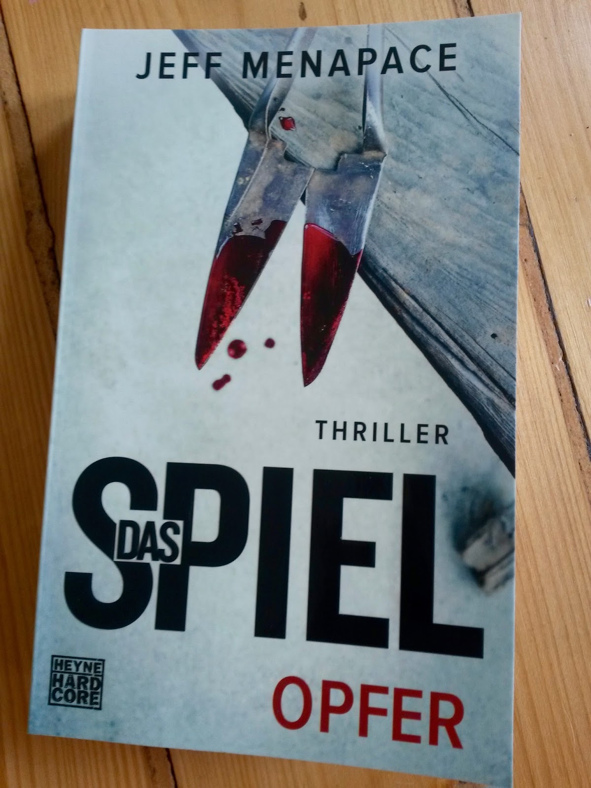 buch-leben: Funny Games in "Das Spiel #1 - Opfer" von Jeff Menapace