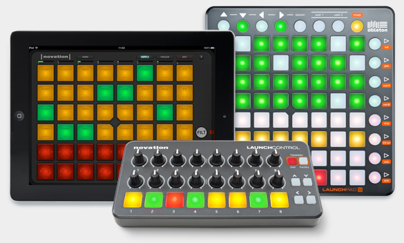 MATRIXSYNTH: New Novation Launch Control - 16 Knobs and Eight Pads for ...