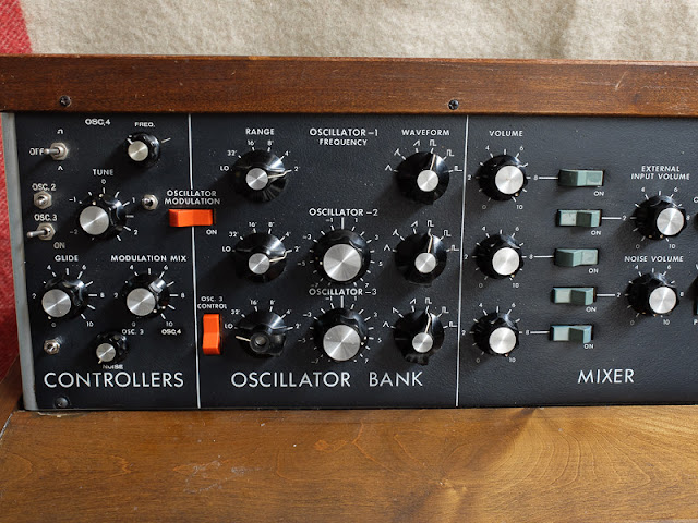 MATRIXSYNTH: Modified Moog Minimoog Model D Synthesizer + Flight Case