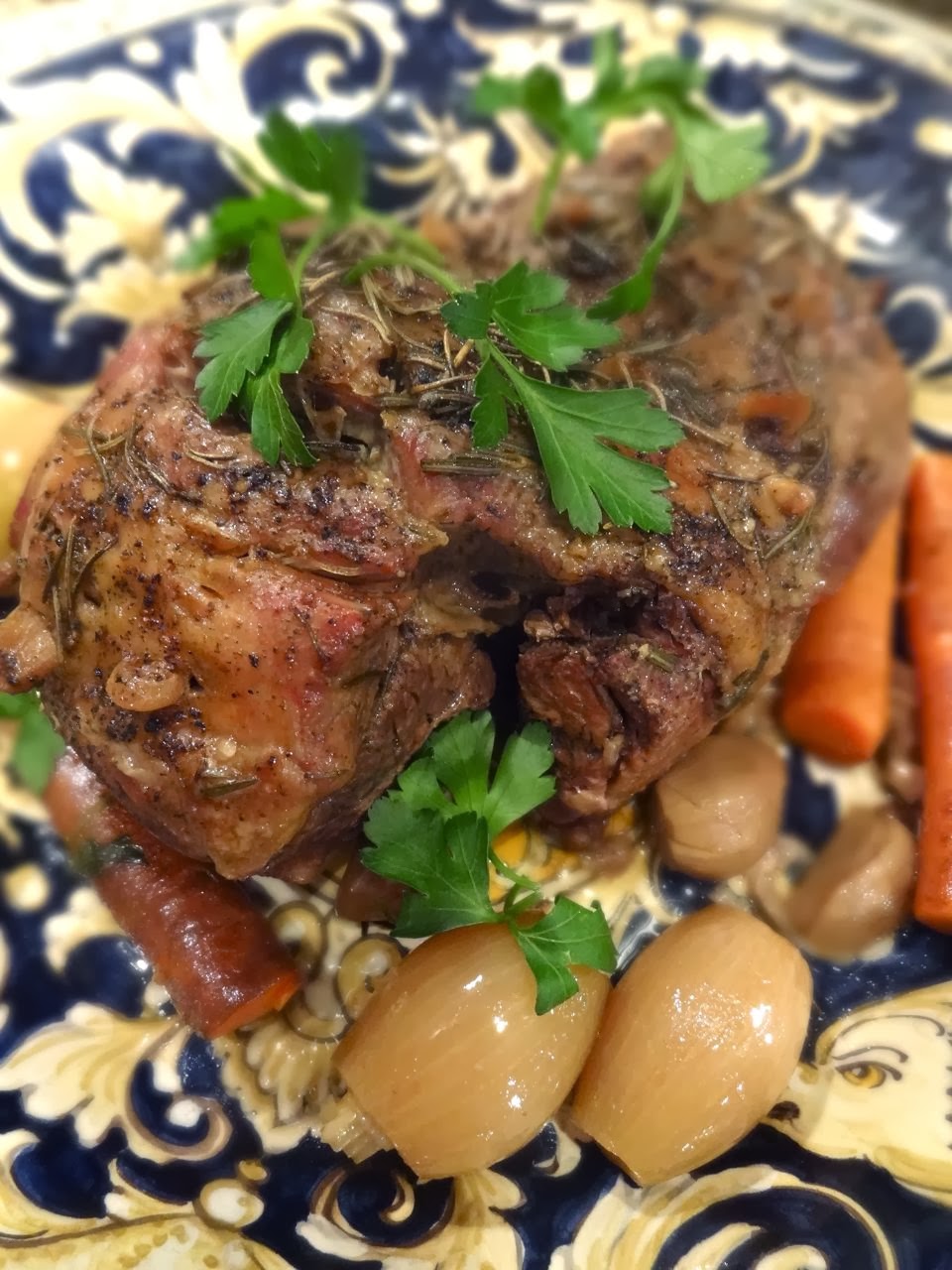 Scrumpdillyicious: Gigot d'Agneau de Sept Heures à la Bretonne