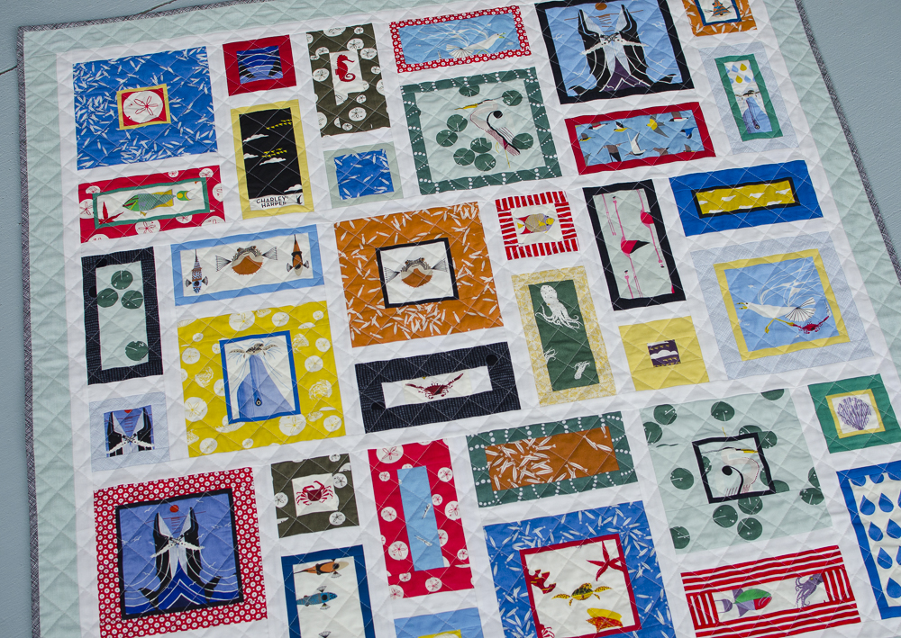 Hyacinth Quilt Designs: Charley Harper Maritime