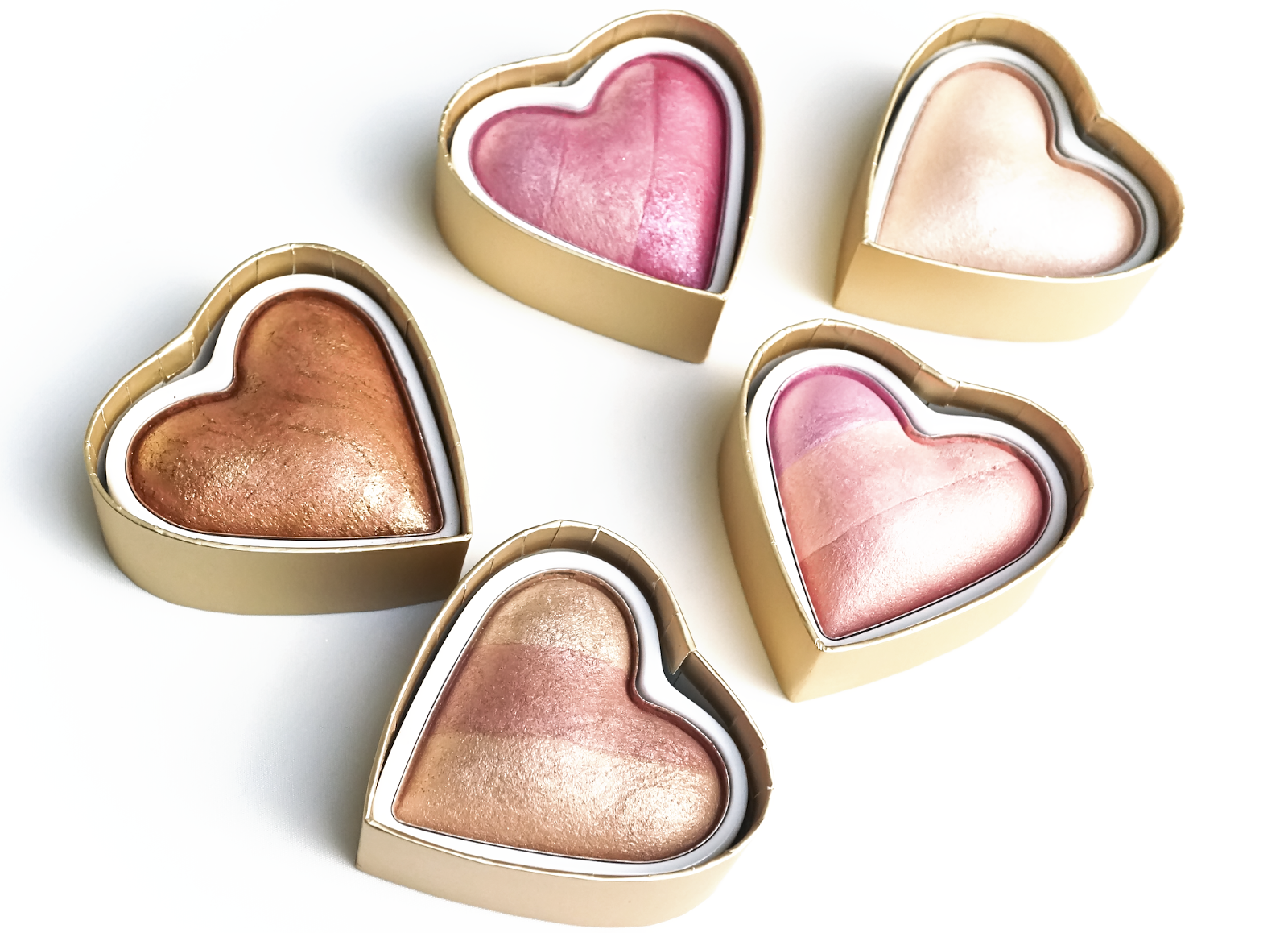 I Heart Makeup Hearts Blushers - Review & Swatches - Glamorous MakeUp