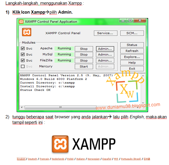 teknologi globalisasi: Tutorial Penggunaan Software XAMPP Serta Cara ...
