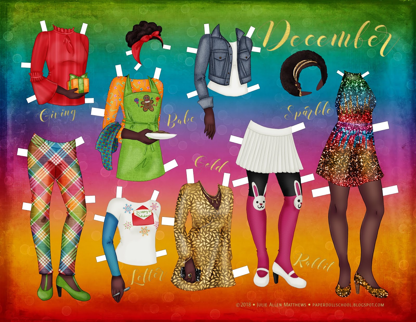 Paper Doll School: 2018