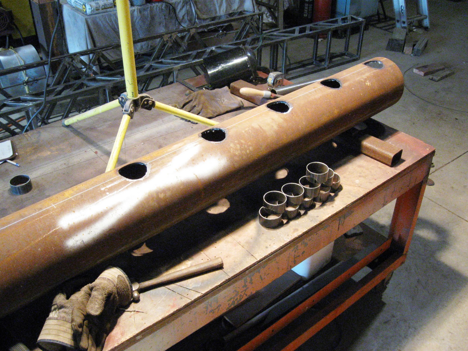 Quotidian: CONCRETE FENCE POST FORMS - Construction