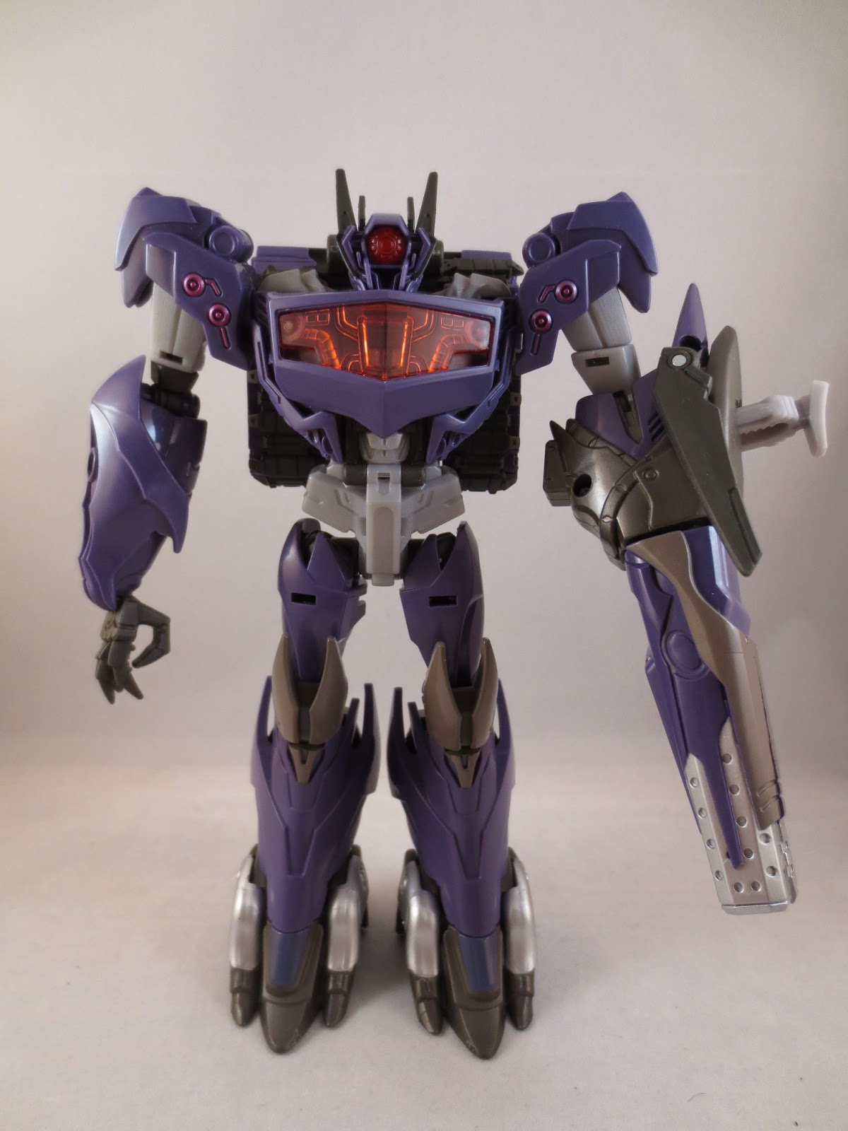Transformers Prime Shockwave Face