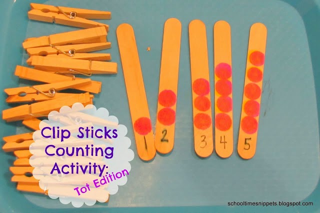 5 Awesome Fine Motor Counting Activities | School Time Snippets