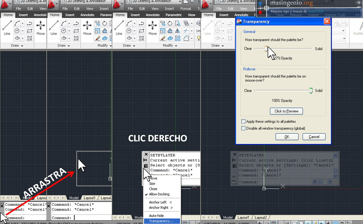 Cadistic: Tutoriales, Tips y Trucos de AutoCAD: febrero 2013