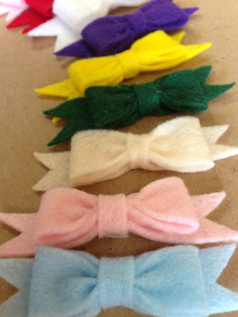 Pinnie Lou: DIY Felt Bows