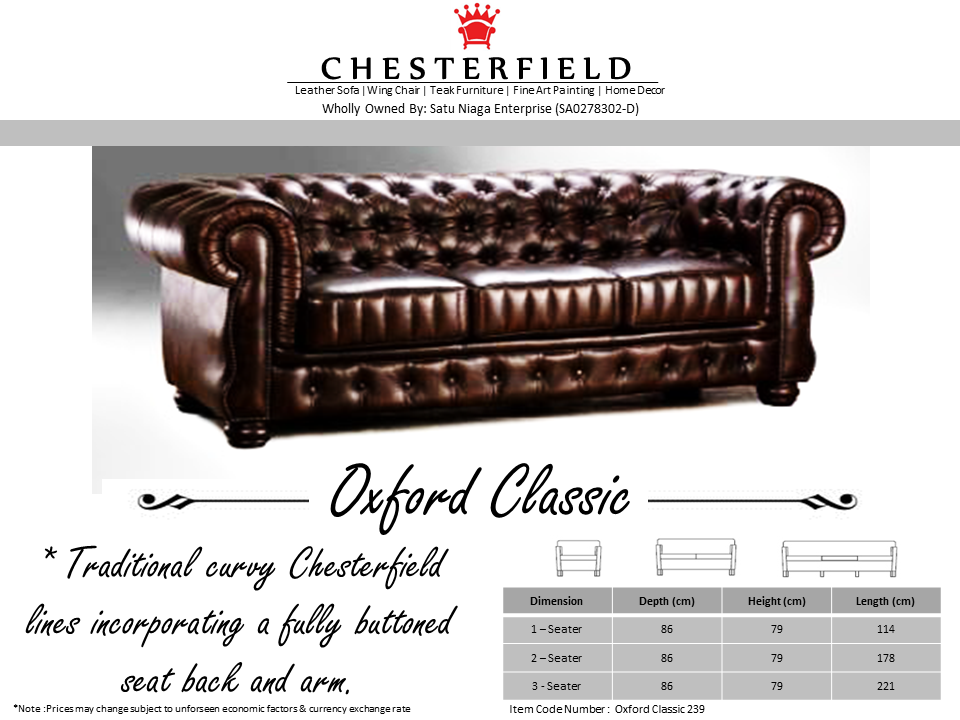 ROYALE CHESTERFIELD: Our Chesterfield Sofa Designs
