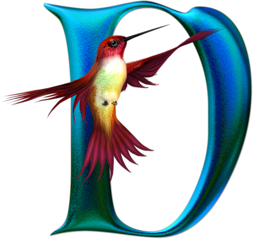 Abecedario de Colibrí. Hummingbird Alphabet. - Oh my Alfabetos!