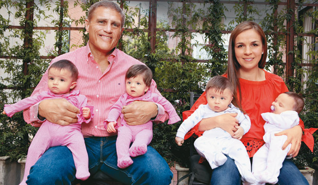 De otros mundos: Los cuatrillizos de Rodrigo Obregón