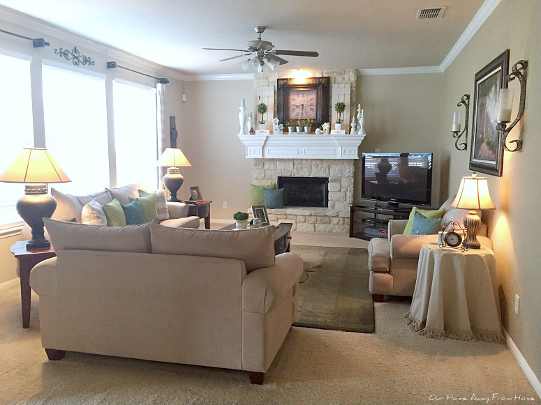 Our Home Away From Home: OUR FAMILY ROOM THESE DAYS