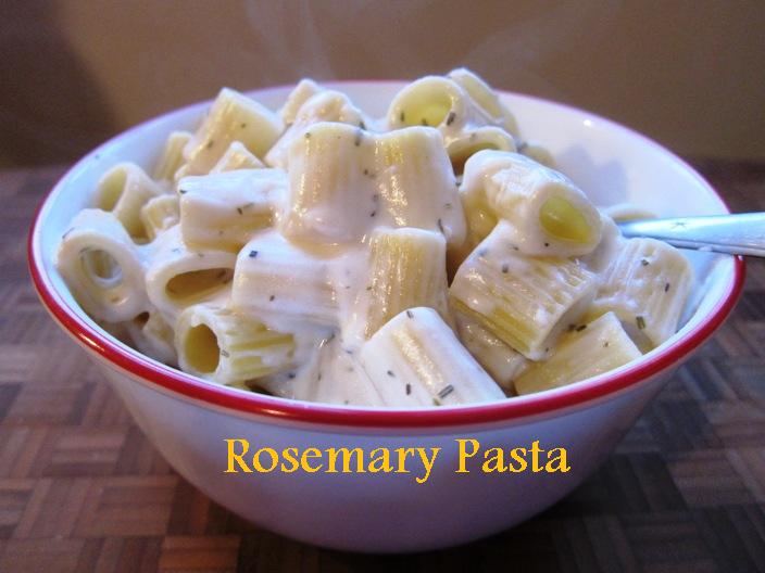 Cooking at Café D: Easy Rosemary Pasta - In 15 Minutes