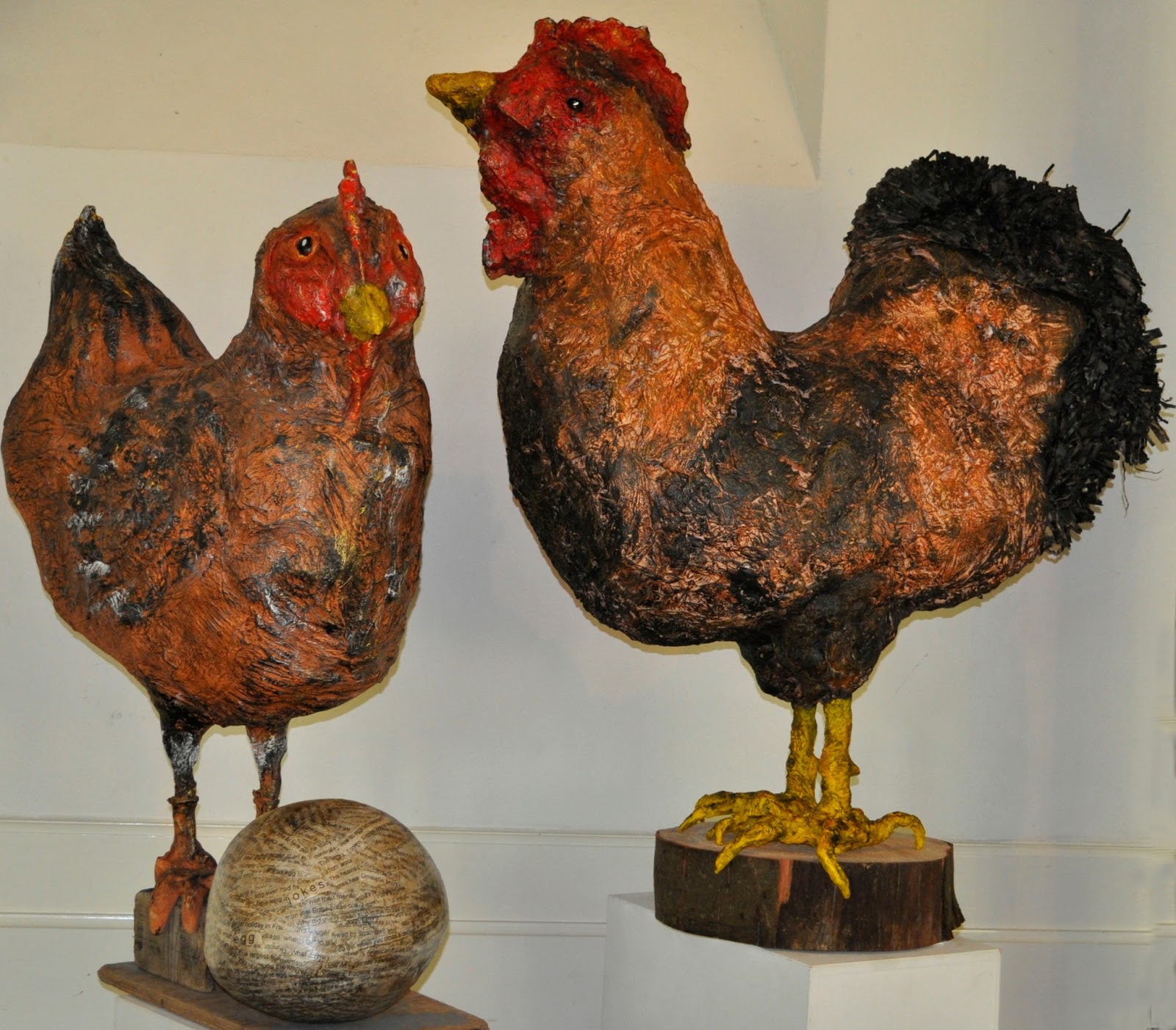 HMT Mixed Media Artist: Chickens