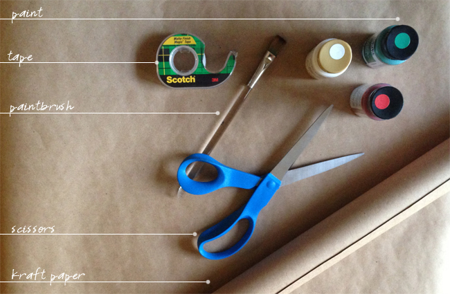 splendid actually: gift wrap DIY | personalized packages