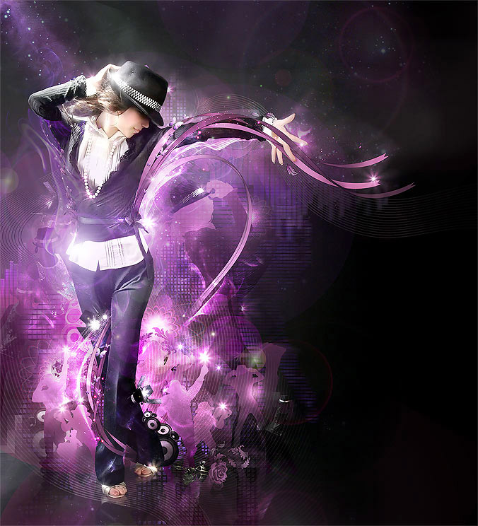 Wallpapers Dance Efeitos | D-Efeitos Design