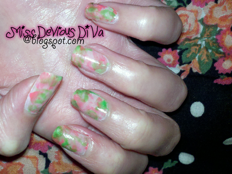 Miss DeVious DiVa: Spring Watercolors
