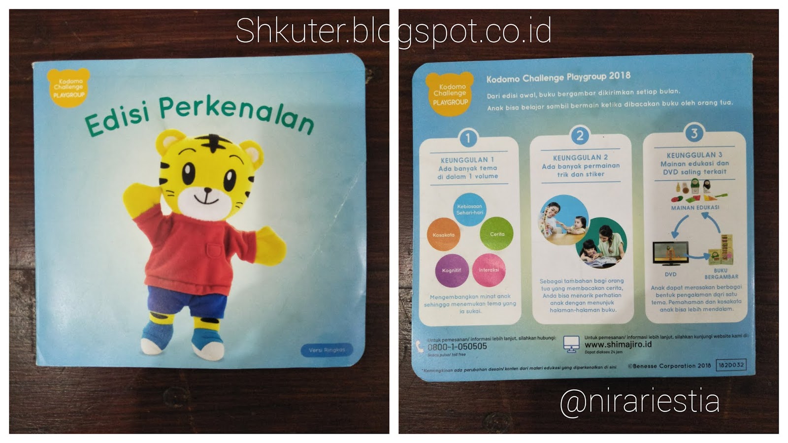 Komodo Challenge, Review Trial Kit Paket Shimajiro Edisi Perkenalan ...