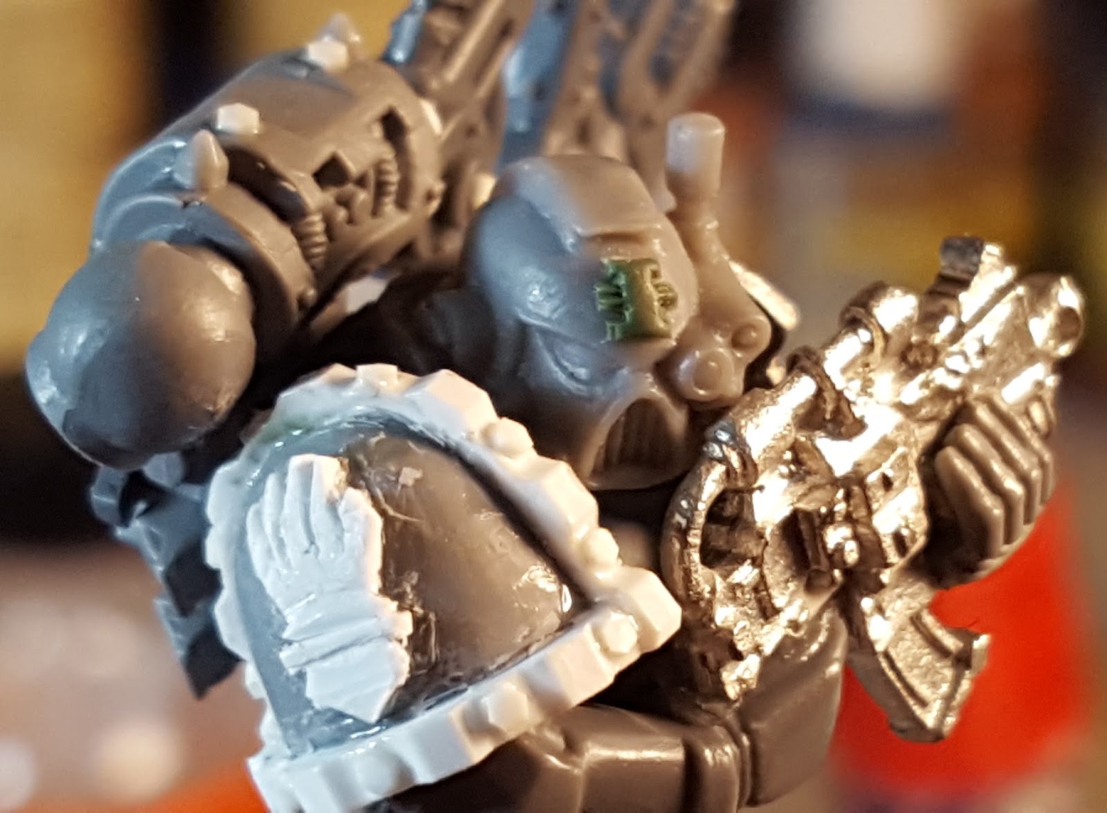 White Tanks Hobbies: WIP - Custom Deathwatch Iron Hand