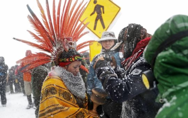 White Wolf : Standing Rock tribal leaders and Water Protectors thank US ...
