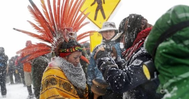 White Wolf : Standing Rock tribal leaders and Water Protectors thank US ...