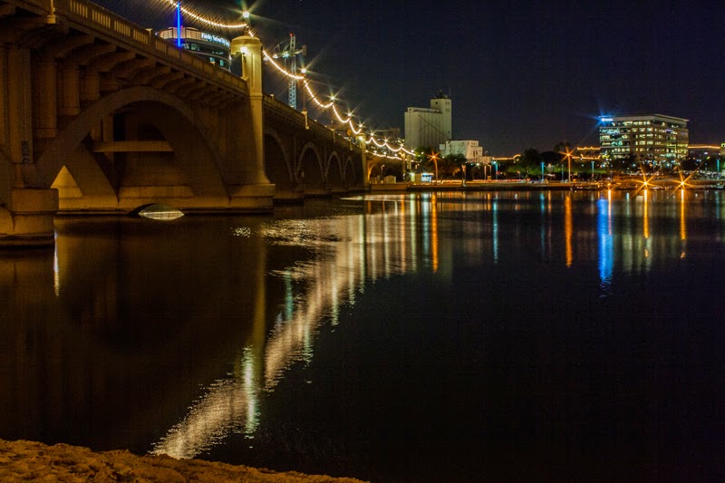 Ladee's Travels: Tempe, Arizona - Tempe Town Lake and Bridges