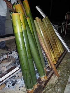 My Recipes: MANOK PANSOH ( CHICKEN COOKED IN BAMBOO )